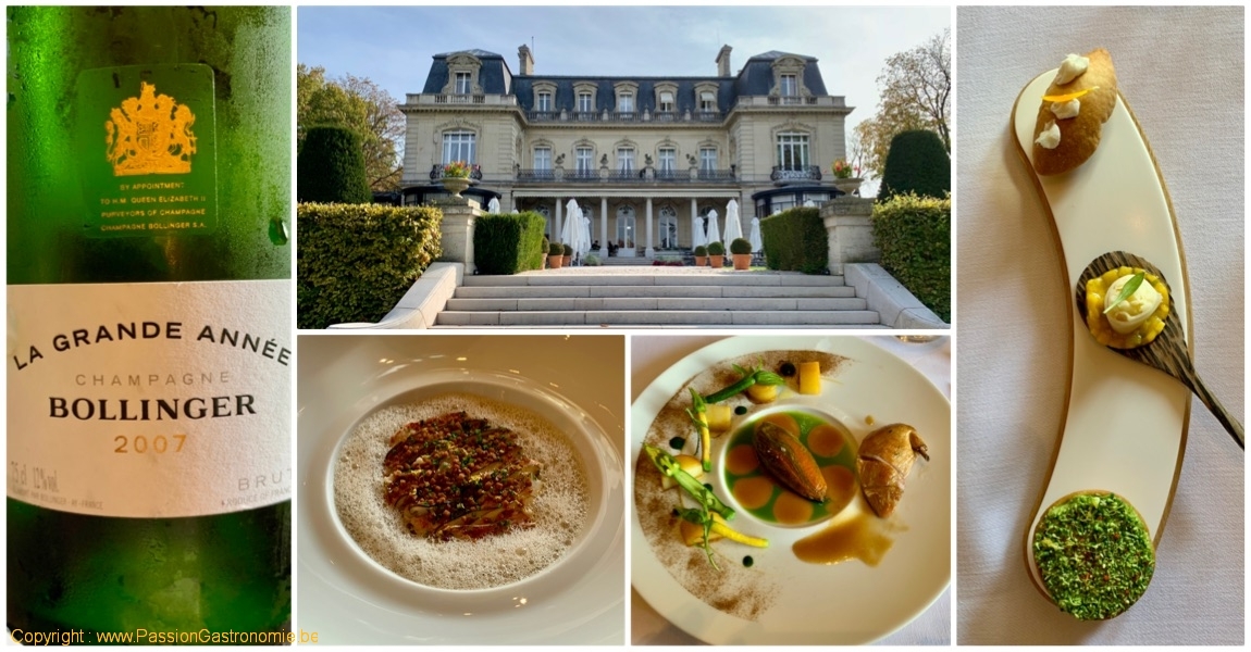Restaurant Le Parc au domaine Les Crayères à Reims (France)